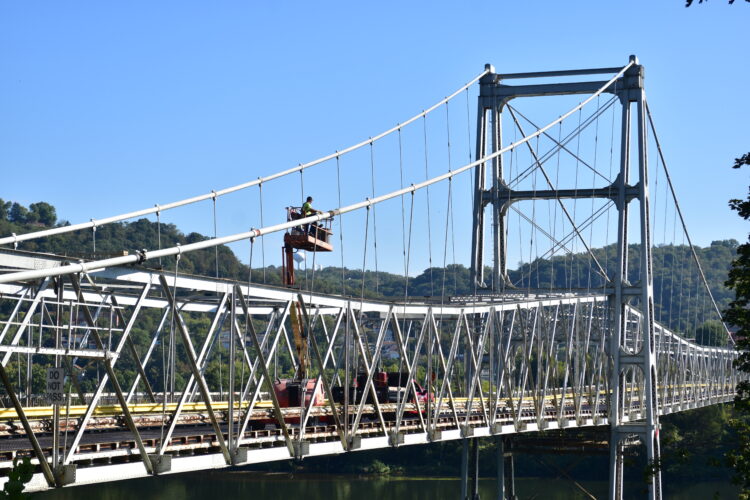 MAINTENANCE ON THE WAYNE SIX TOLL BRIDGE | News, Sports, Jobs - The Review